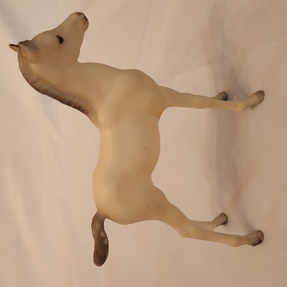 Breyer | Toys | Vintage Breyer White Standing Foal | Poshmark